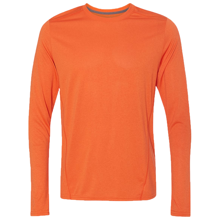 Mens 100% Polyester Long Sleeves Performance Longsleeves