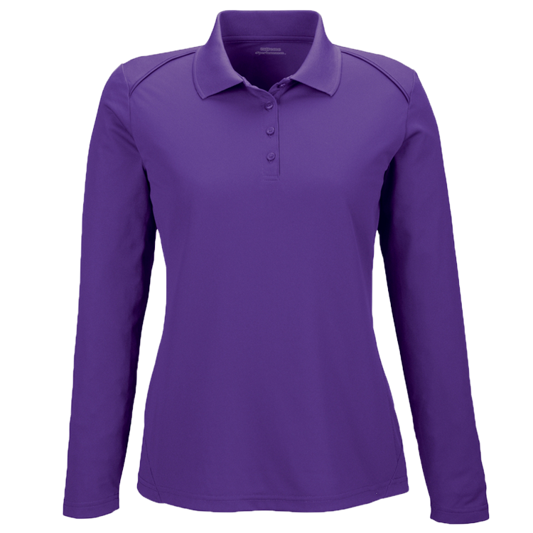 Womens 100% Polyester Polos Women's Polos