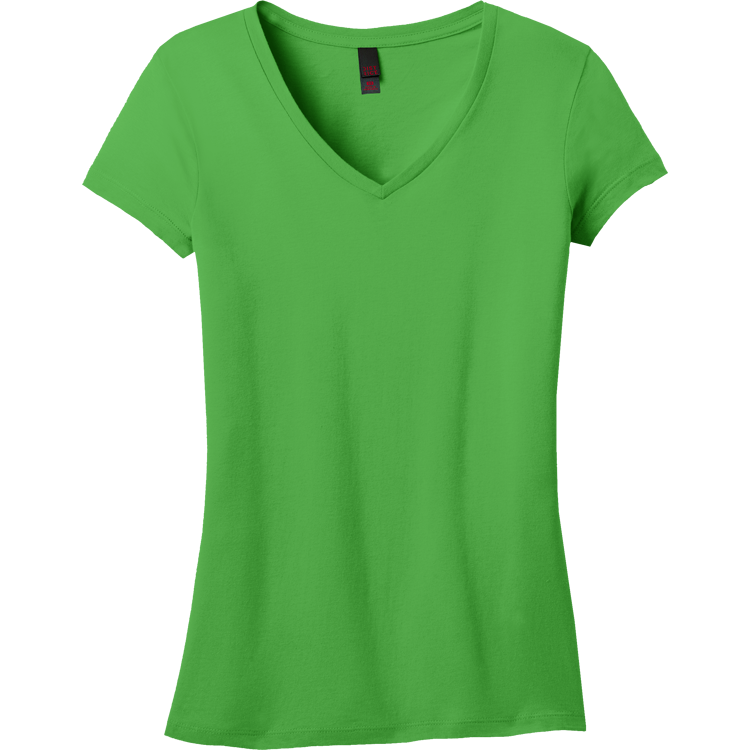Women's 100% Cotton T-Shirts District Threads DT4501
