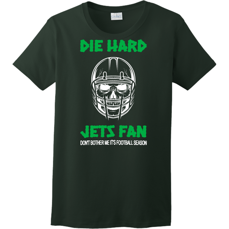 Football-fan-T-ShirtsWomen's 100% Cotton T-Shirts Gildan 2000L