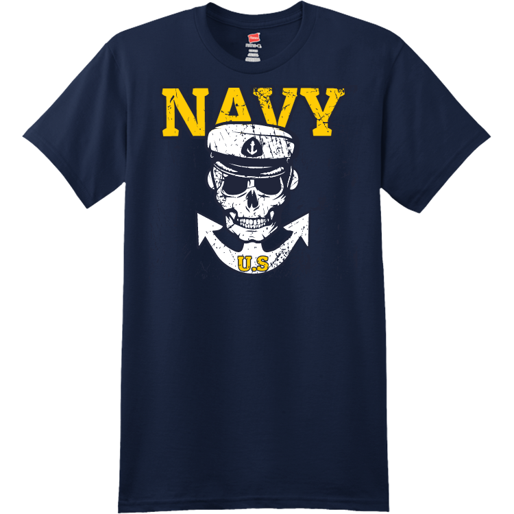 navy-t-shirt-designsMen's 100% Cotton T-Shirts Hanes 4980