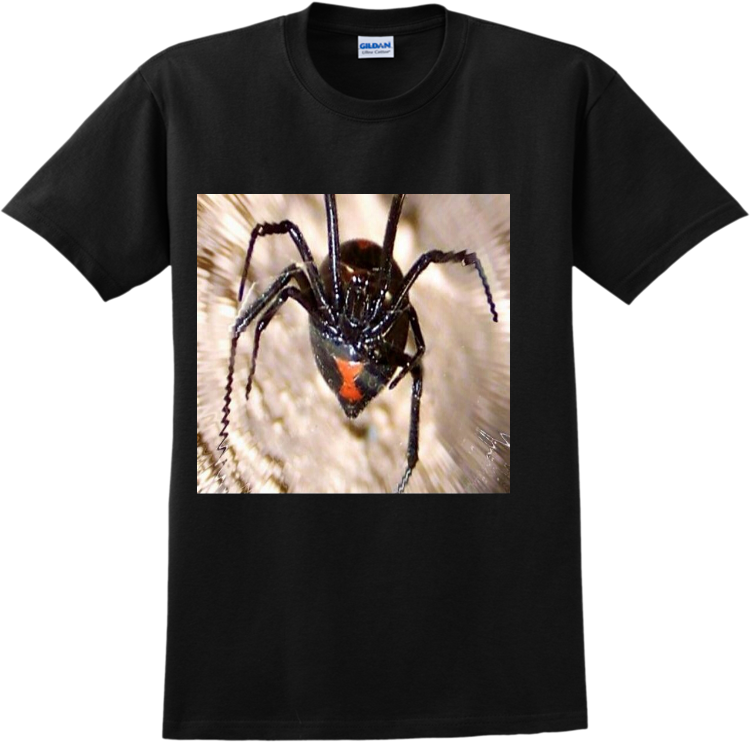 I Am Black Widow Adult 100% Cotton T-Shirts Gildan 2000