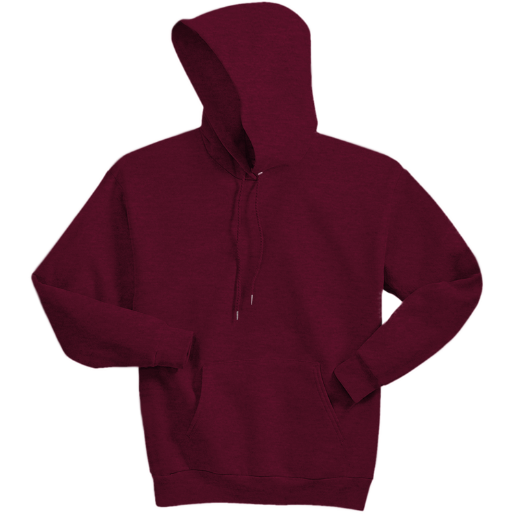 wertyuio Men's 50/50 Cotton/Polyester Hoodies Hanes P170