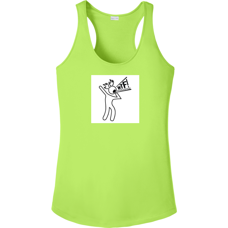 WTFE Women's 100% Polyester Tank Tops Sport-Tek LST356