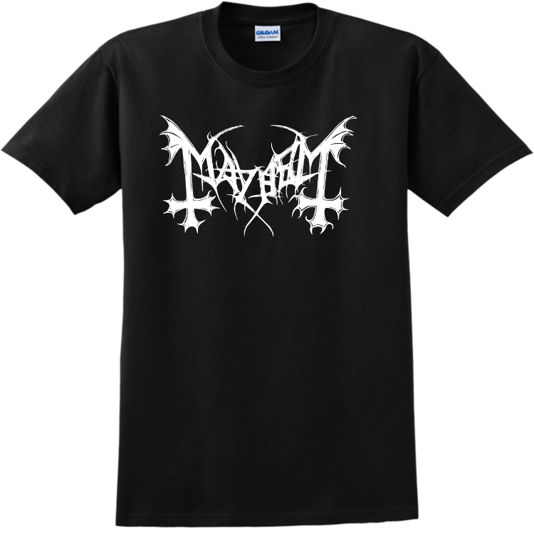 Mayhem Adult 100% Cotton T-Shirts Gildan 2000