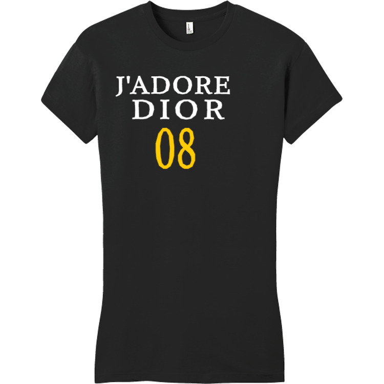 JADORE DIOR 08 Junior's 100% Cotton T-Shirts District Threads DT6001