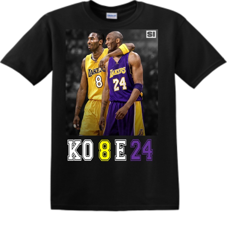 Kobe Men's 100% Cotton T-Shirts Gildan 5000
