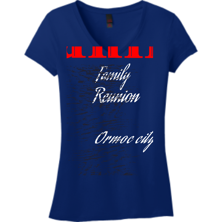 Maria Women's 100% Cotton T-Shirts District Threads DT4501