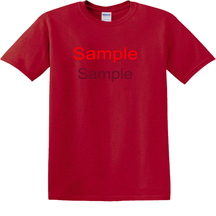 Sample Sample Men's 100% Cotton T-Shirts Gildan 5000