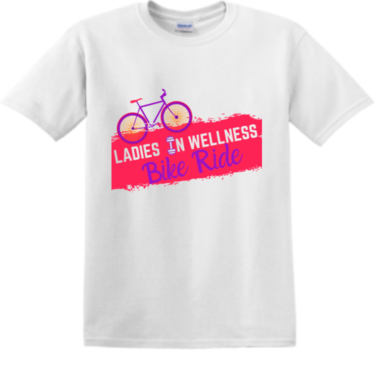 LIW bike ride Men's 100% Cotton T-Shirts Gildan 5000