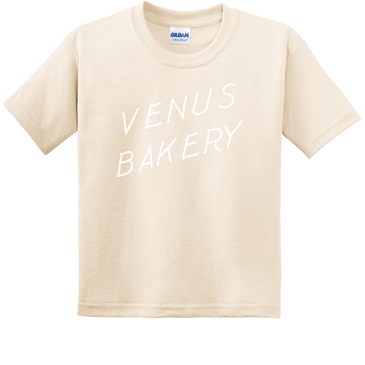 Natural Tee Logo Only Boy's 50/50 Cotton/Polyester T-Shirts Gildan 8000B