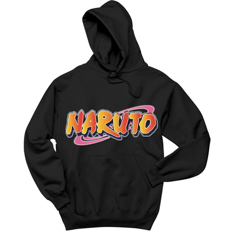 Naruto Uchiha Hood Men's 50/50 Cotton/Polyester Hoodies Jerzees 996M
