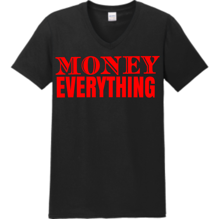 Money Over Everything Men's 100% Cotton T-Shirts Gildan 64V00