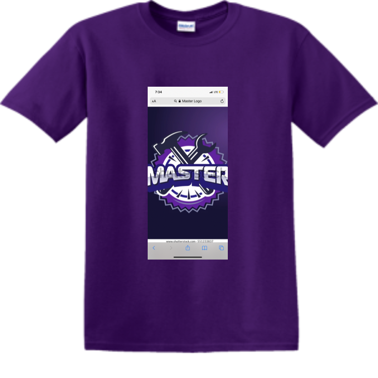 Master Men's 100% Cotton T-Shirts Gildan 5000