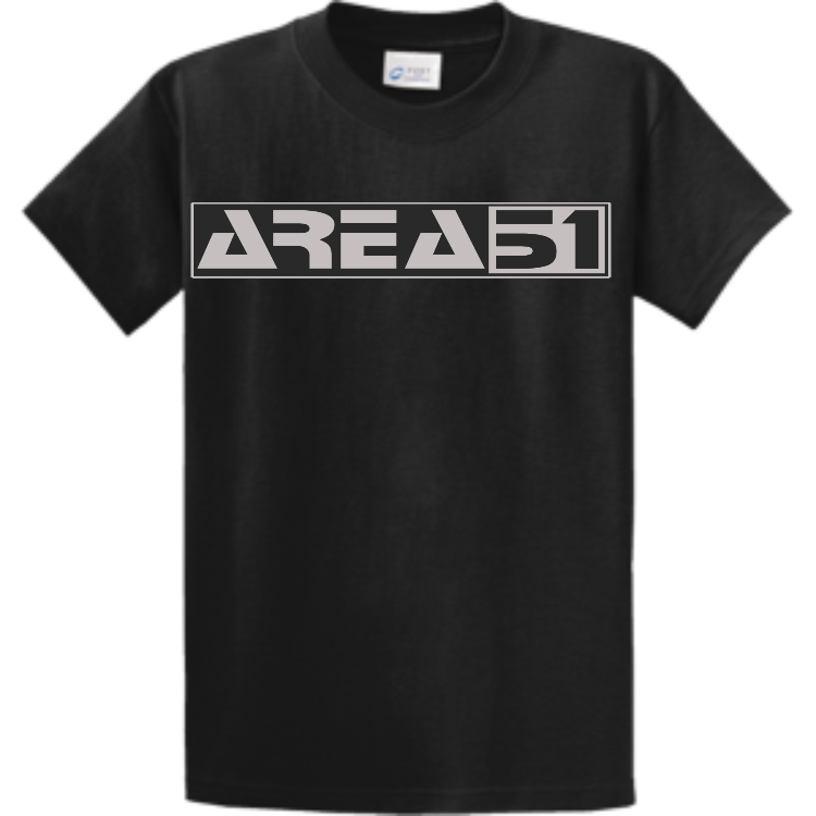 Area 51 Adult 100% Cotton T-Shirts Port And Company PC61T