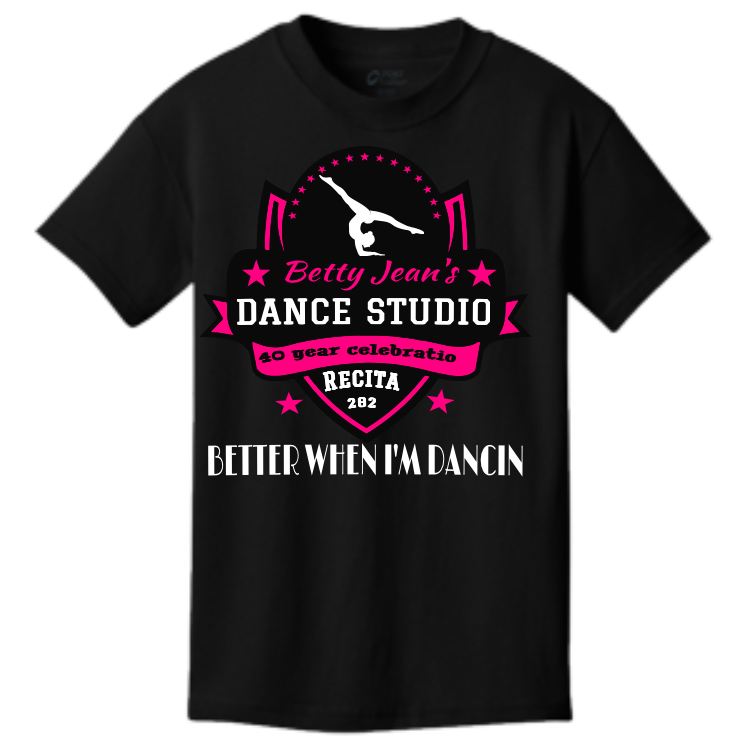 Recital new Boy's 100% Cotton T-Shirts Port And Company PC54Y