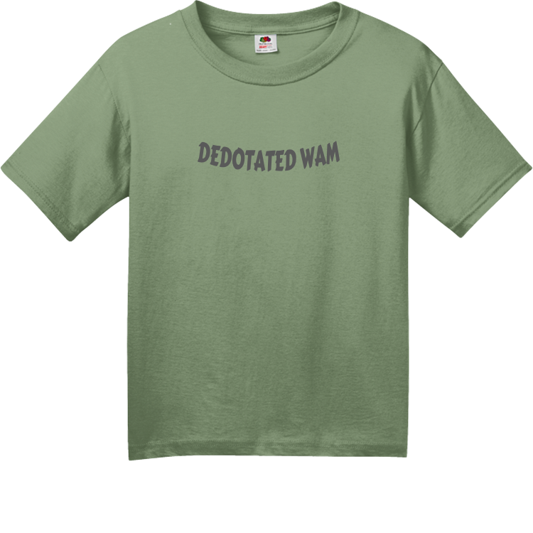 DEDOTATED WAM Boy's 100% Cotton Fruit Of The Loom 3930B