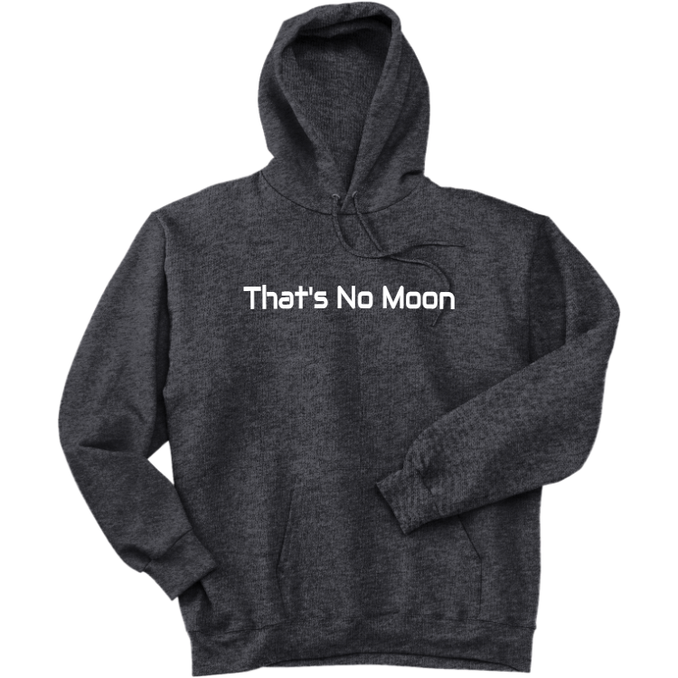 Thats No Moon Men's 100% Cotton Hoodies Hanes F170