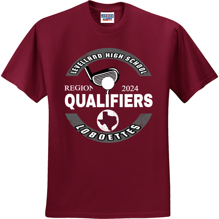 REGIONAL QUALIFIERS 2024 Men's 50/50 Cotton/Polyester T-Shirts Jerzees 29M