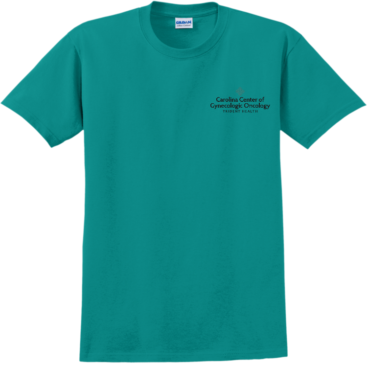 teal Adult 100% Cotton T-Shirts Gildan 2000